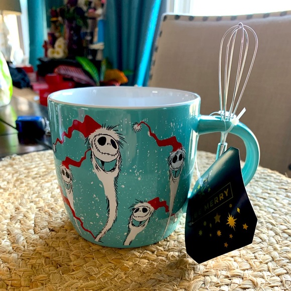 Disney | Dining | Disney Nightmare Before Christmas Mug And Mini Whisk ...